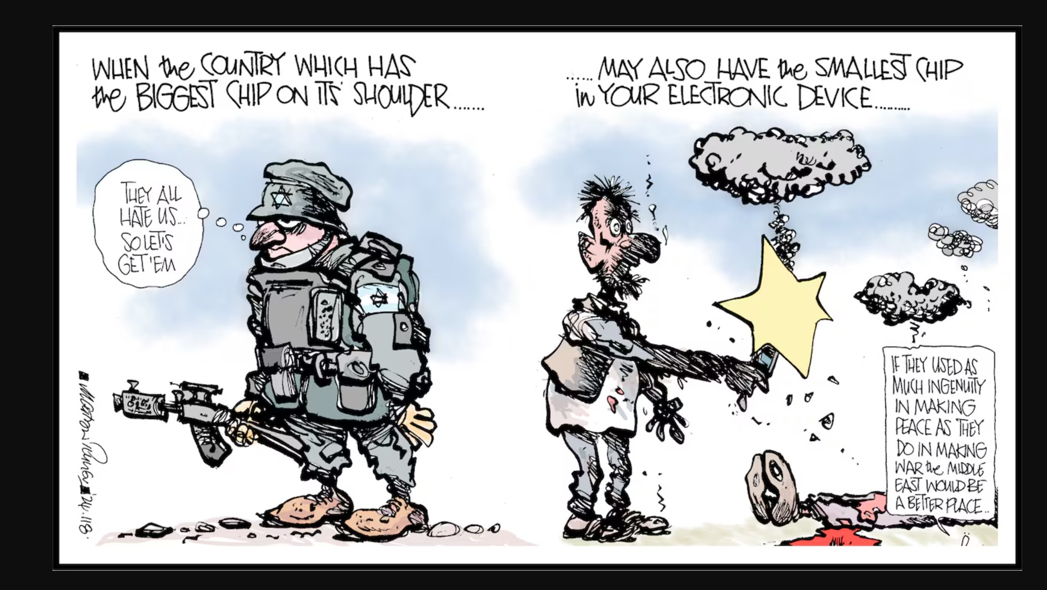 Irish Holocaust-themesd cartoon on Israel prompts uproar - EJP