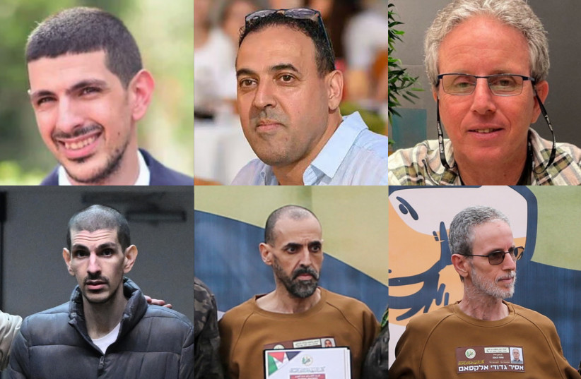 Or Levi, Eli Sharabi, Ohad Ben Ami freed from Gaza after 491 days - EJP