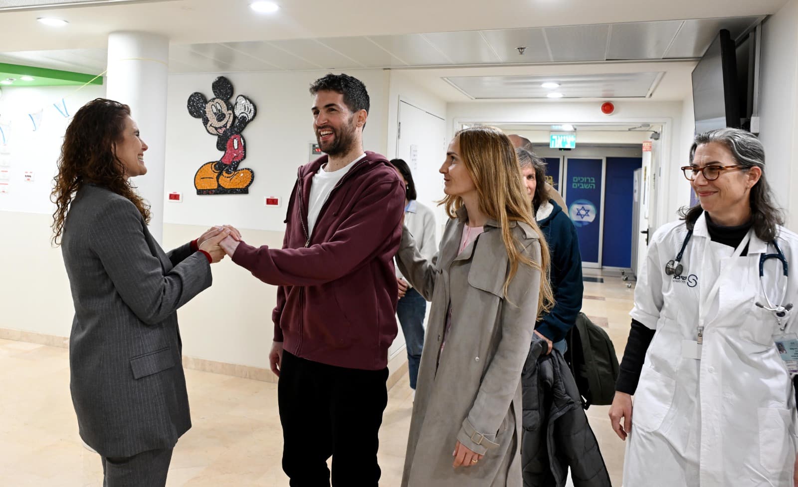 Hostages reunite with families as Trump leaves Israel to decide on ‘12 ...