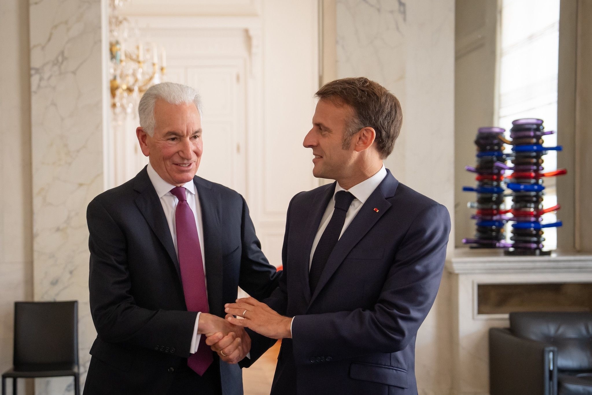 U.S. Ambassador to France Charles Kushner criticizes President Macron ...